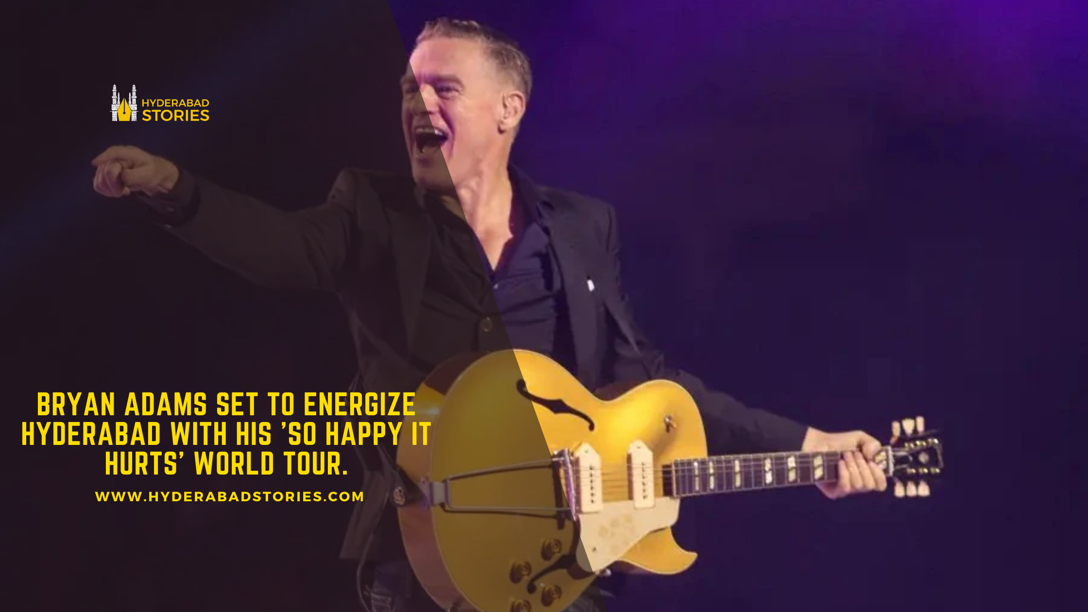 Bryan Adams set to energize Hyderabad with his 'So Happy It Hurts ...