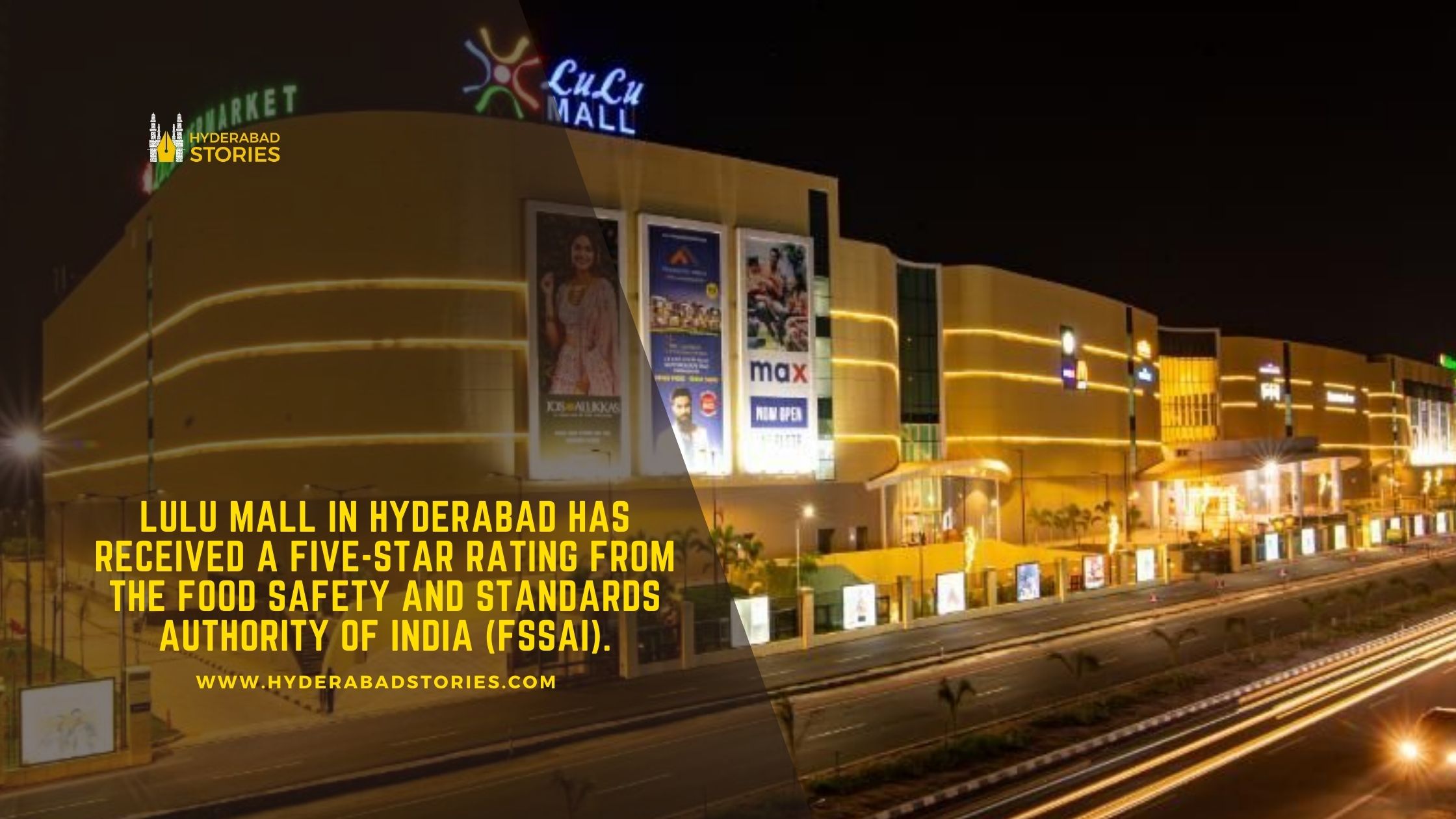 Lulu Mall in Hyderabad has received a five-star rating from the Food ...